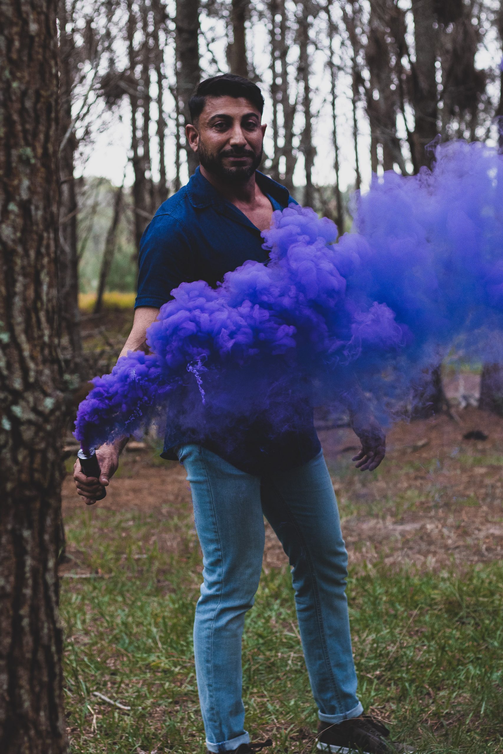 Purple Ring Pull Smoke Effect | Airsoft Gear Sports South Africa